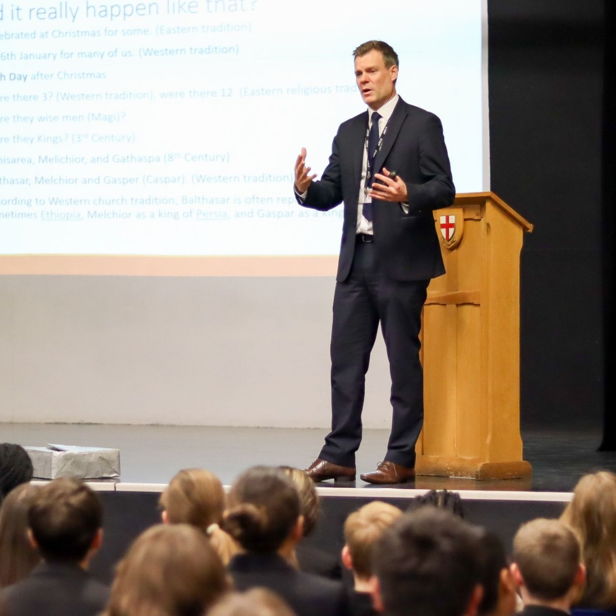Saint George's CofE School - Saint George's Welcomes New Executive Head Mr Murphy